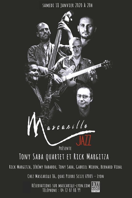 Le Théâtre Mascarille invite Tony Saba quartet avec Rick Margitza ...